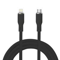 China 3A Output Silicone USB Charging Cable Pink / White / Blue / Black / Green Color for sale
