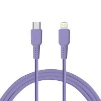 China Customizable TPE USB Cable 1m / 2m length C-C20V3A 60W max / C-L 9V3A 27W max for sale