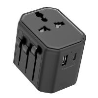 China Universal Travel GaN Power Adapter 20W Worldwide International Wall Charger for sale