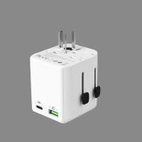 China Universal Travel Power Adapter Worldwide USB A USB C Wall Charger For USA EU UK for sale