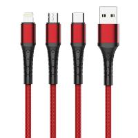 China Quick Transfer Braided Charging Cable Customized For High Speed Data Transfer for sale