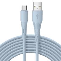 China 1M USB 2.0 Silicone Charging Cable Customized High Speed USB Data Transfer Cable for sale