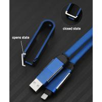 China Multi-Functional Aluminum Corkscrew Data Cable Beyond Charging with Customization Support for sale