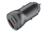 China Car Charger For Quick Smartphone Power-Up Black ABS Material for sale