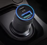 China USB A  Car Charger PD 60W  Smart Phone Mini Car Power Adapter for sale