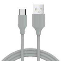 China 2A / 3A Output 480Mbps TPE USB Cable Customizable Length white / pink / gray Color for sale