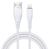 China Customized PVC / TPE Charging Cable USB To Lightning / Android / Type C Data Cable for sale