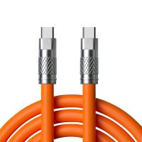 China Durable Silicone Charging Cable CC60W / CL27W 480Mbps Fast Charger Cable for sale