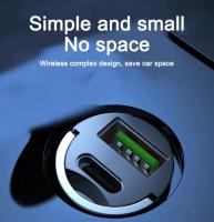 China Car Phone Charger Metal Pull Ring PD30W USB Car Charger Super Fast Charge QC 3.0 for sale