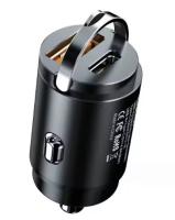 China ABS Material Fast-Charging Smartphone Car Charger with Customized Options and OEM Support for sale