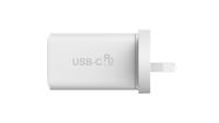 China 3 Port Fast Charging Wall Charger 65W USB C Adapter Wall Charger USB A for sale