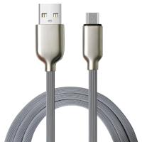 China Gray TPE USB 2.0 Charging Cable 2A / 3A Output High Speed Data Transfer Cable for sale