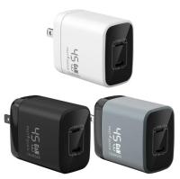 China PD25W GaN Charger Smart 2-Port USB C Fast Charging Adapter with 18W+25W for sale