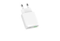 China 20W GaN USB Charger USB C USB A Super Fast Charger Type C USB Travel Adapter for sale