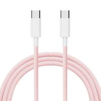 China Fast Charging Braided Type C USB C Data Cables 1M 2M 3M 60W PD Charger Cable for sale