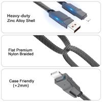 China 60W USB Fast Charging Cable Braided Dual Type C Cord 4 In 1 Multi Charging Cable for sale