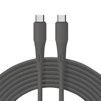 China 2A Charging USBA-C/A-M/A-L USBC-C/L Silicone Series Charge and Data Cable with Aluminum Connector for sale