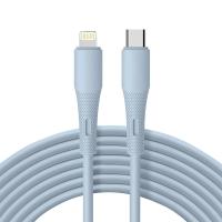 China 2A Charging USBA-C/A-M/A-L USBC-C/L Silicone Series Charge and Data Cable with Aluminum Connector for sale