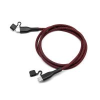 China Braided 1M Type C To Type C Cable for Customized Multi Function Fast Data Transfer for sale
