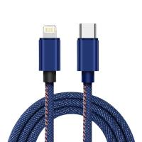 China Braided Aluminum Connector 20W 60W Charge and Data Transfer Cable for USBC-C/C-C Charging for sale