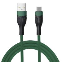 China 1M Fast Data Transfer Braided Charging Cable with 2A Output and Customized Aluminum Shell PVC for sale