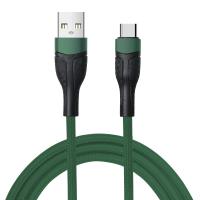China 1M Fast Data Transfer Braided Charging Cable with 2A Output and Customized Aluminum Shell PVC for sale