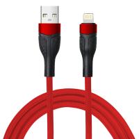 China 1M Fast Data Transfer Braided Charging Cable with 2A Output and Customized Aluminum Shell PVC for sale