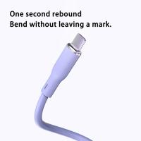 China 1M Colorful TPE Series 2A USB Cable , USBA-C/A-M/A-L Data Transfer Cable for sale