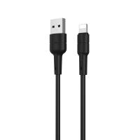 China 1M PVC Series 2A Charging USBA to TYPEC to micro to lighting Charge and Data Transfer Cable Fast Charging Supported for sale