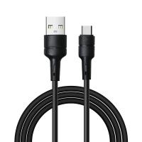 China 1M PVC Series 2A Charging USBA to TYPEC to micro to lighting Charge and Data Transfer Cable Fast Charging Supported for sale