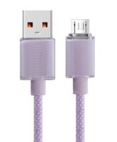 China 3A Braided A to M to C to L Charging Cable for Mobile Phone Charging Black/White/Purple for sale