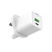 China Fast Charging Power Block Plug 45W GaN USB Charger With Universal Compatibility for Type C and USB A Devices 2 USB Ports for sale