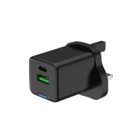 China Fast Charging Power Block Plug 45W GaN USB Charger With Universal Compatibility for Type C and USB A Devices 2 USB Ports for sale