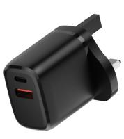 China UK Charger 30W 35W GaN USB Charger 1 Port Type C Wall Charger Mobile Phone Fast Charging Charger for sale