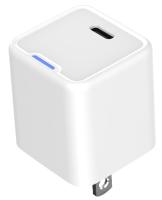 China Compact US Travel Adapter 1 USB Port and Power Delivery PD Technology Included for sale