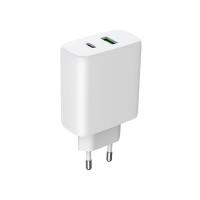 China 2025 Lx Brand Fast Charging Capability Wall Charger 45W PD QC USB A With uSB C Charger European Plug Adapter for sale