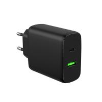 China Essential European Plug Adapter Designed for Europe's Market Black/White Color Dimensions mm 52*27.7*55 LWH for sale