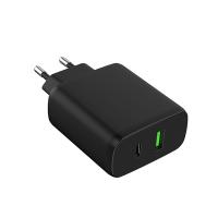 China Essential European Plug Adapter Designed for Europe's Market Black/White Color Dimensions mm 52*27.7*55 LWH for sale