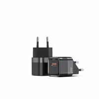 China GaN Charger 20W USB C Charger USB A Power Adapter EU Plug 2 Port for sale
