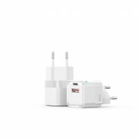 China GaN Charger 20W USB C Charger USB A Power Adapter EU Plug 2 Port for sale