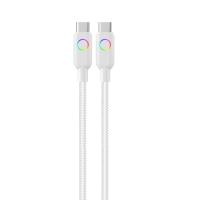 China Personalized RGB Braided Phone Charging Cable - 1m And 2m Options Customized for sale
