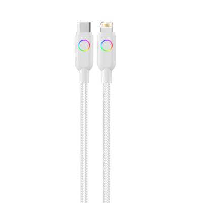 China Personalized RGB Braided Phone Charging Cable - 1m And 2m Options Customized for sale