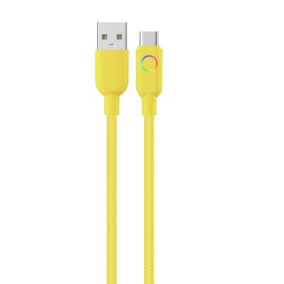 China Braided RGB Light Phone Charging Cable 1m & 2m Sizes Customized for sale
