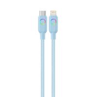 China Type C to Lightning RGB Cable Nylon Braided Fast Charging USB Cables 27W/60W/100W for sale