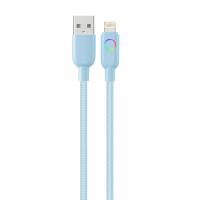 China Type C to Lightning RGB Cable Nylon Braided Fast Charging USB Cables 27W/60W/100W for sale
