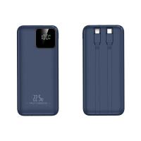China 20000mAh Power Bank With Dual-Wire Super Fast Charge Unleash Rapid Charging For All Your Devices Customized OEM Support for sale