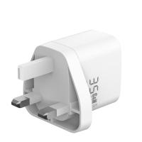 China 35W GaN Fast Charging USB C Charger Block With Digital Display for sale