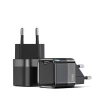 China 20W PD Charger with Light , GaN USB Charger for Fast Charging Black/White 100-240Vac for sale