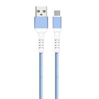China Universal Compatibility Multi-Color Charging Cables 100cm Length Braided with TPE and Aluminum Alloy for sale