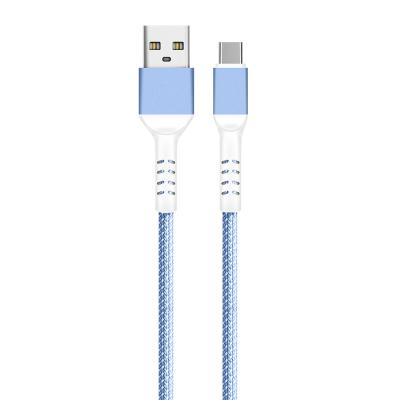 China Vibrant Colors Aluminum Alloy TPE Braided Cables Smart Functionality Included for sale